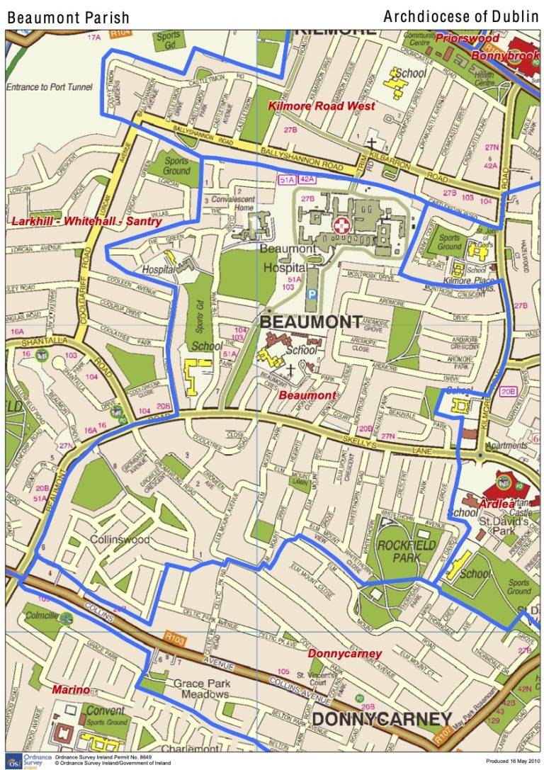 Parish Boundary Map - Holy Child Nativity Parishes Holy Child Nativity ...
